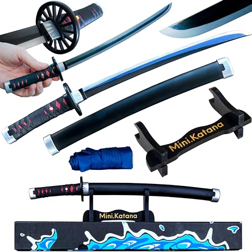 Mini.Katana Like-Original Tanjiro Mini Katana - 15" Hand-Made Semi ...