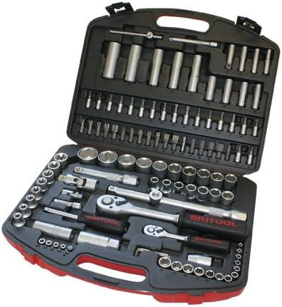 Britool 748291 1 /2"&1/4" Metric Socket Set: Amazon.co.uk: DIY & Tools