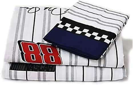Amazon.com: Nascar Victory Bedding Dale Jr Twin Sheet Set: Home & Kitchen