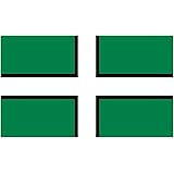 Devon Flag Vinyl Car Sticker for EXTERNAL Bumper or Window *PRINTED AND ...