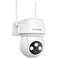 Amazon.com : Security Camera Outdoor, Codnida Pan Tilt Security Camera ...