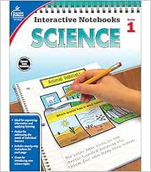 Carson Dellosa Science Interactive Notebook—Grade 1 Life, Physical ...