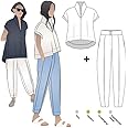 Amazon.com: Style Arc Sewing Pattern - Teddy by Two Outfit (Sizes 04-16 ...