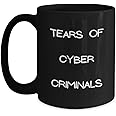 Amazon.com: Cybersecurity Gift - Tears of Cyber Criminals Cybersecurity ...