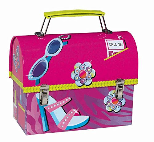 Amscan glitzy girl Metal Lunch Box (1ct)