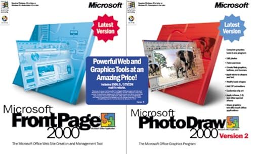 Microsoft FrontPage 2000 with PhotoDraw 2.0 [Old Version] in Oman ...