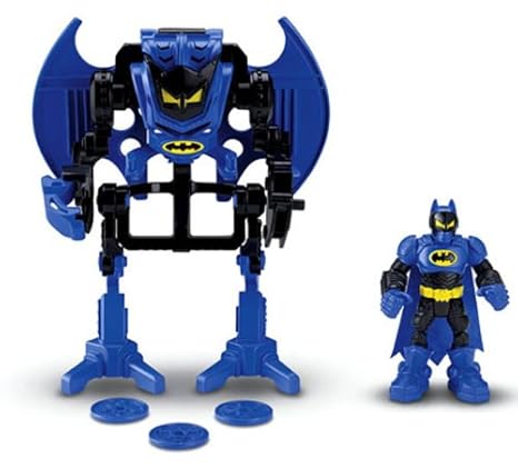 Fisher-Price Hero World Dc Super Friends Batman Exoskeleton: Amazon.co ...