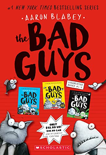 The Bad Guys Collection (Books 4-6): Blabey, Aaron: 9781338798166 ...