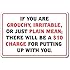 Amazon.com: If you are Grouchy, Irritable, or Just Plain Mean... 7x10 ...
