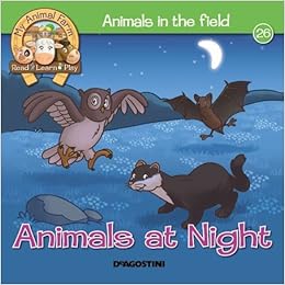 ANIMALS AT NIGHT MY ANIMAL FARM ANIMALS IN THE FIELD 26: Amazon.co.uk ...