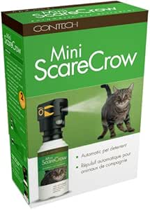 Amazon.com : Mini Scarecrow Automatic Pet Deterrent : Contech : Pet ...