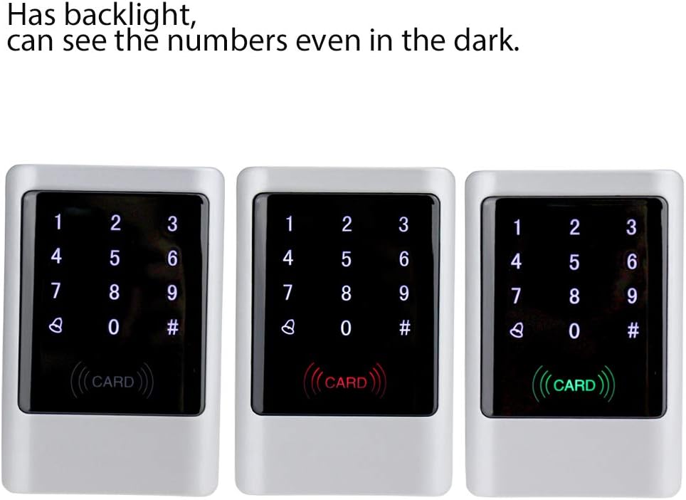 HFeng RFID IP68 Waterproof Access Control Keypad Outdoor + 280KG ...