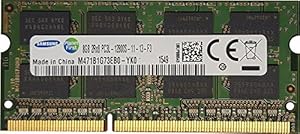Amazon.com: Samsung original 8GB (1 x 8GB) 204-pin SODIMM, DDR3 PC3L-12800, 1600MHz ram memory ...