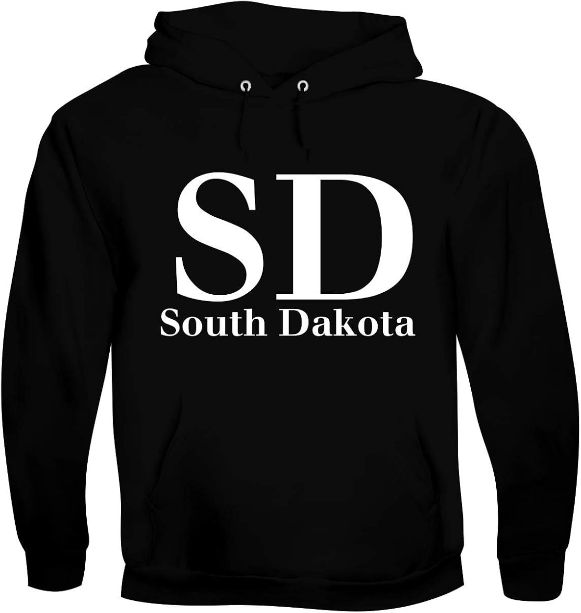 Amazon.com: SD South Dakota - Men's Soft & Comfortable Pullover Hoodie ...
