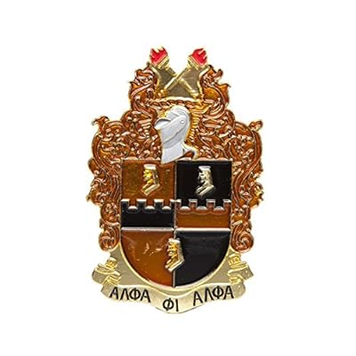 Buy Alpha Phi Alpha Fraternity Die cut car badge Online at Lowest Price ...