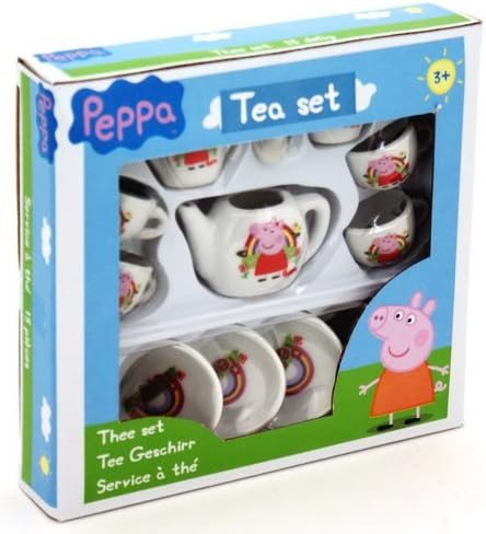 Peppa Pig 13 Piece Miniature Tea Set – BigaMart