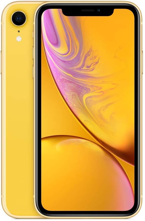 Apple iPhone XR 64GB Yellow (Renewed): Amazon.co.uk: Electronics