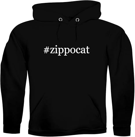 Amazon.com: #zippocat - Men's Hashtag Ultra Soft Hoodie Sweatshirt ...