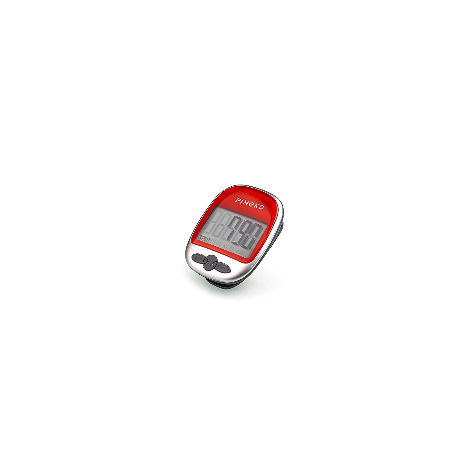 PINGKO Best Pedometer for Walking Accurately Track Steps Multi-Function ...