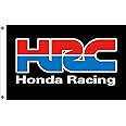 Amazon.com : HRC Honda Racing Flag, 3x5Feet Fans Banner with 2 Brass ...