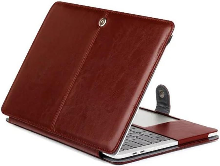 Amazon.com: MacBook Pro Retina 13 Inch Case Cover PU Leather,Waterproof ...