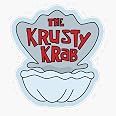 Amazon.com - Krusty Krab Sticker Vinyl Waterproof Sticker Decal Car ...