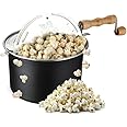 Amazon.com: Stovetop Popcorn Maker – 6.5-Quart Popper Pan with Wooden ...