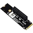 Amazon.com: YIKAIEN NGFF M.2 M-Key to PCIe X4 Expansion Card Adapter, Transform M.2 Interface ...