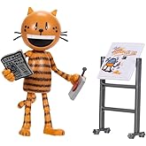 Amazon.com: Dog Man Movie 5 Inch Dog Man Articulated Action Figure ...