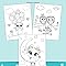 Cute Owls Coloring Book for Kids Ages 4-8: Adorable Cartoon Animal ...