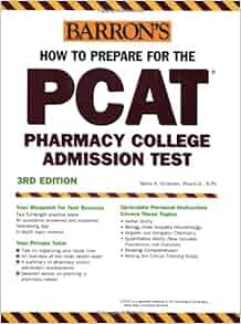 How to Prepare for the PCAT: Pharmacy College Admission Test (BARRON'S ...