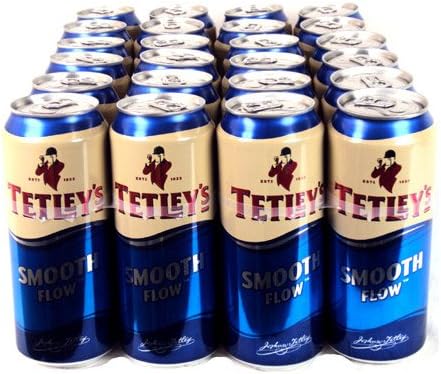 Tetleys Smooth Flow Bitter 440ml x 24 10560g: Amazon.co.uk: Grocery