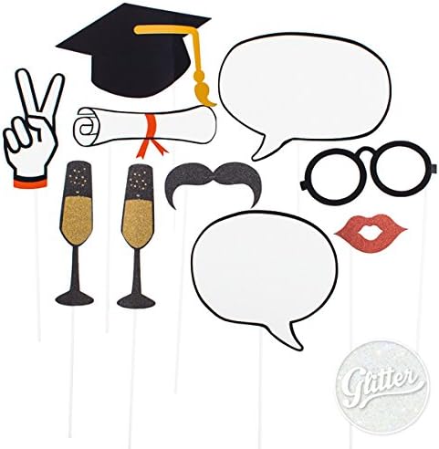 Materiali per hobby creativi Props Puntelli Bastoncini Stick Selfie 10 ...