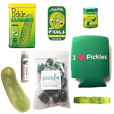 Extreme Pickle Lovers Gift Pack (8pc Set) – Pickle Bandages, Lip Balm ...