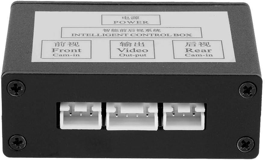 Car Video Control Box, Car Parking Camera Converter Front Rear View ...