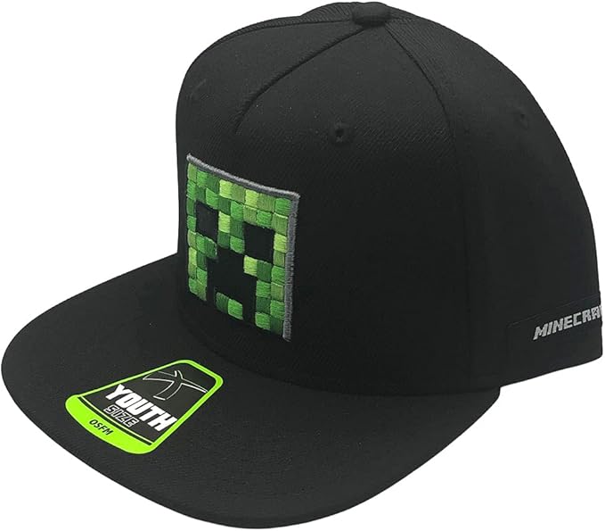 Bioworld Minecraft Creeper Face - Gorra juvenil: Amazon.es: Ropa