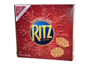 Amazon.com: Ritz Crackers Snowflake Edition 13.7 Oz. (Pack of 3)