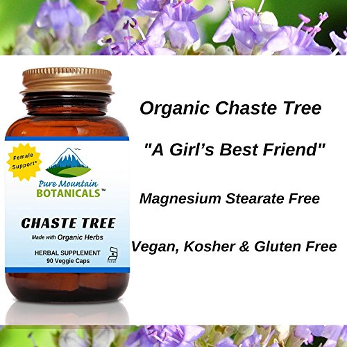 Купить Chaste Tree Capsules - 90 Kosher Vegetarian Caps - Now with ...