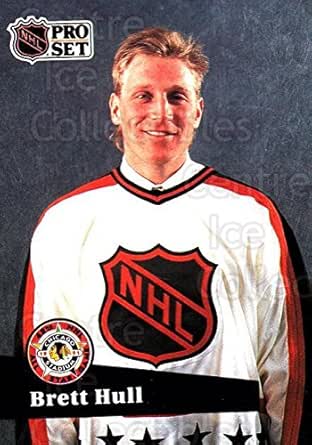 Amazon.com: (CI) Brett Hull Hockey Card 1991-92 Pro Set (base) 290 ...