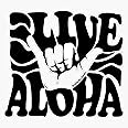 Amazon.com - Live Aloha Shaka Hawaiian Islands Hawaii Hang Loose Vinyl ...
