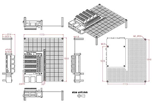 Prototype DIY PCB Terminal Block Board Kit for Raspberry Pi | Pricepulse