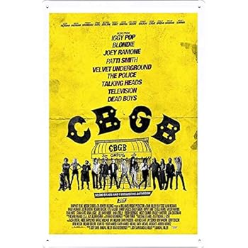 Amazon.com: CBGB Poster, Iconic Punk Rock Music Club and Venue, New ...