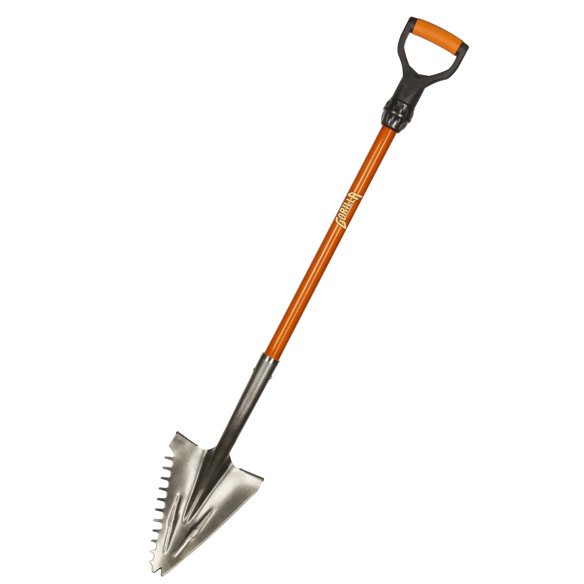 Gorilla Easy Connect Weedhunter Spade Shovel Rotating Handle for Weeds ...