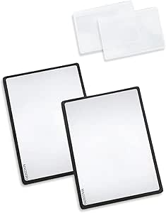 Amazon.com: MAGDEPO Page Magnifying Sheet 3X Lightweight Optical ...