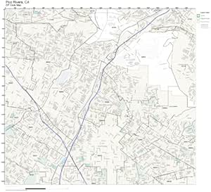 Pico Rivera Zip Code Map - United States Map