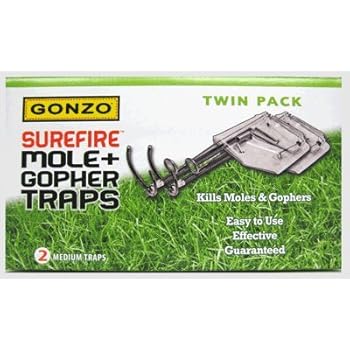 Amazon.com : Gonzo 5005 Gopher Traps : Garden & Outdoor