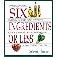 Six Ingredients or Less: Slow Cooker: Johnson, Carlean: 9780942878066 ...