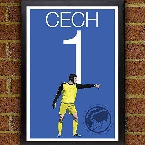 Amazon.com: Petr Cech Poster - Chelsea Soccer Art: Handmade