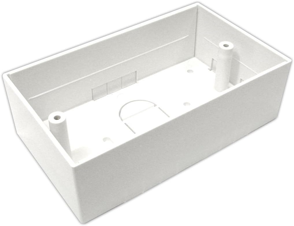World of Data CAT5e / CAT6 Twin/Double Faceplate – Socket – RJ45 ...