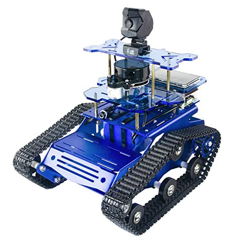 XiaoR Geek Raspberry Pi AI Robot Kit with XR lidar s1 ROS SLAM Smart ...